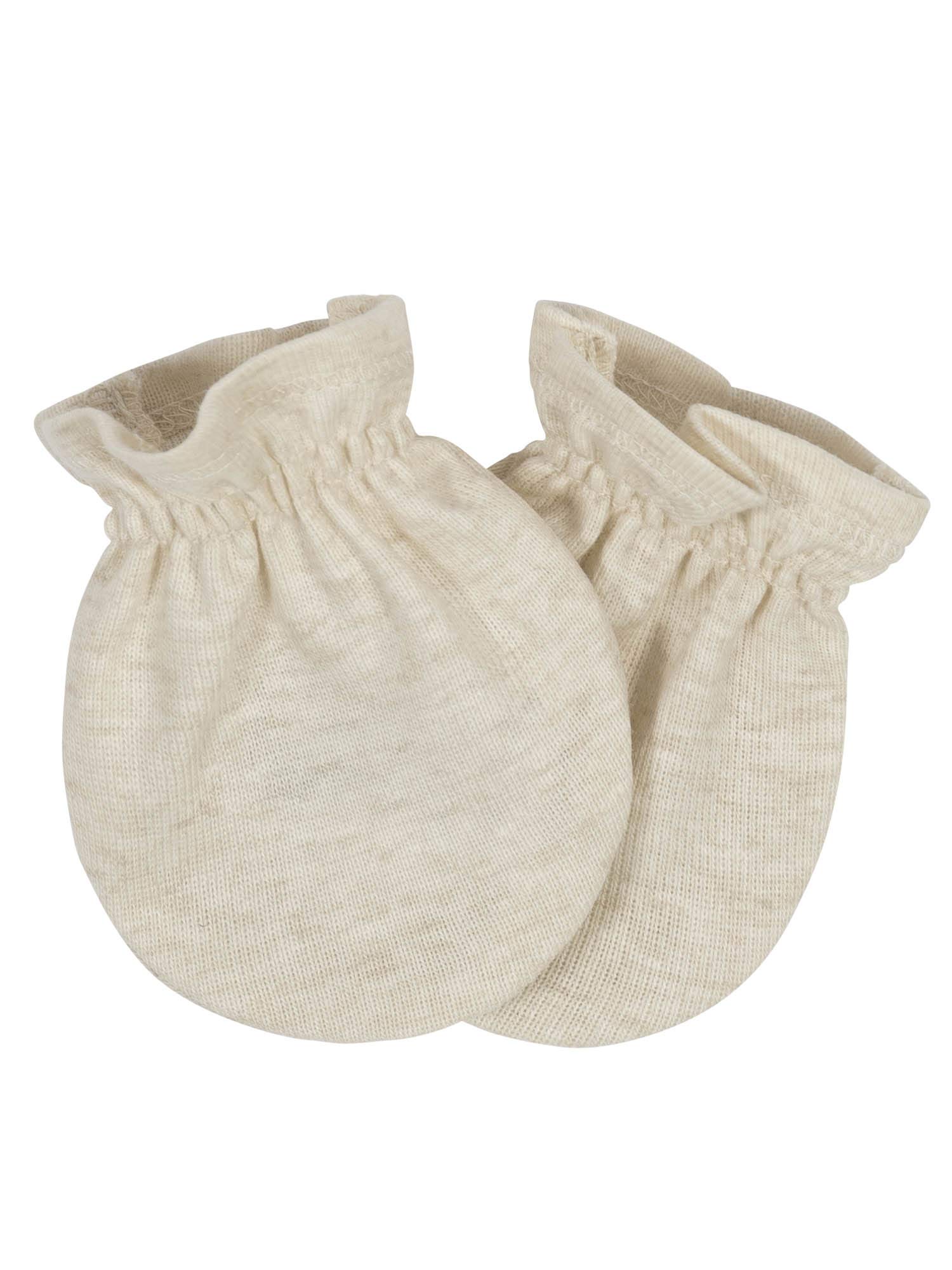 Onesies Brand Unisex Baby 12-piece Cap Set Infant-and-toddler-gloves-and-mittens, Grey Neutral, Newborn US
