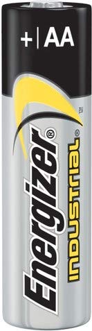 Energizer EN91 Industrial Alkaline Batteries, AA (Box of 144 Batteries) - Made in The USA or Singapore
