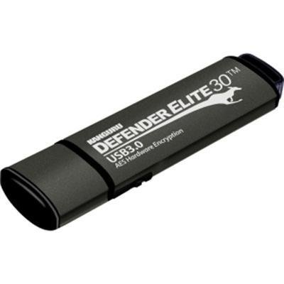 Defender Elite30, Hardware Encrypted, Secure, SuperSpeed USB 3.0 Flash Drive,,black