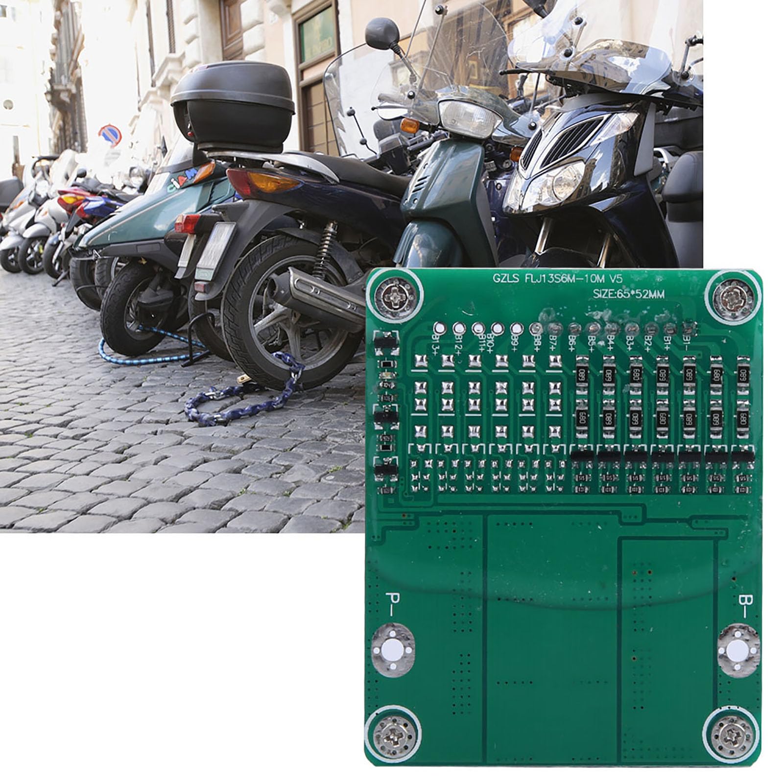 YWBL-WH 7S 24V Li-ion Board,25A 500W Li-ion Lithium Battery Board PCB with Balance