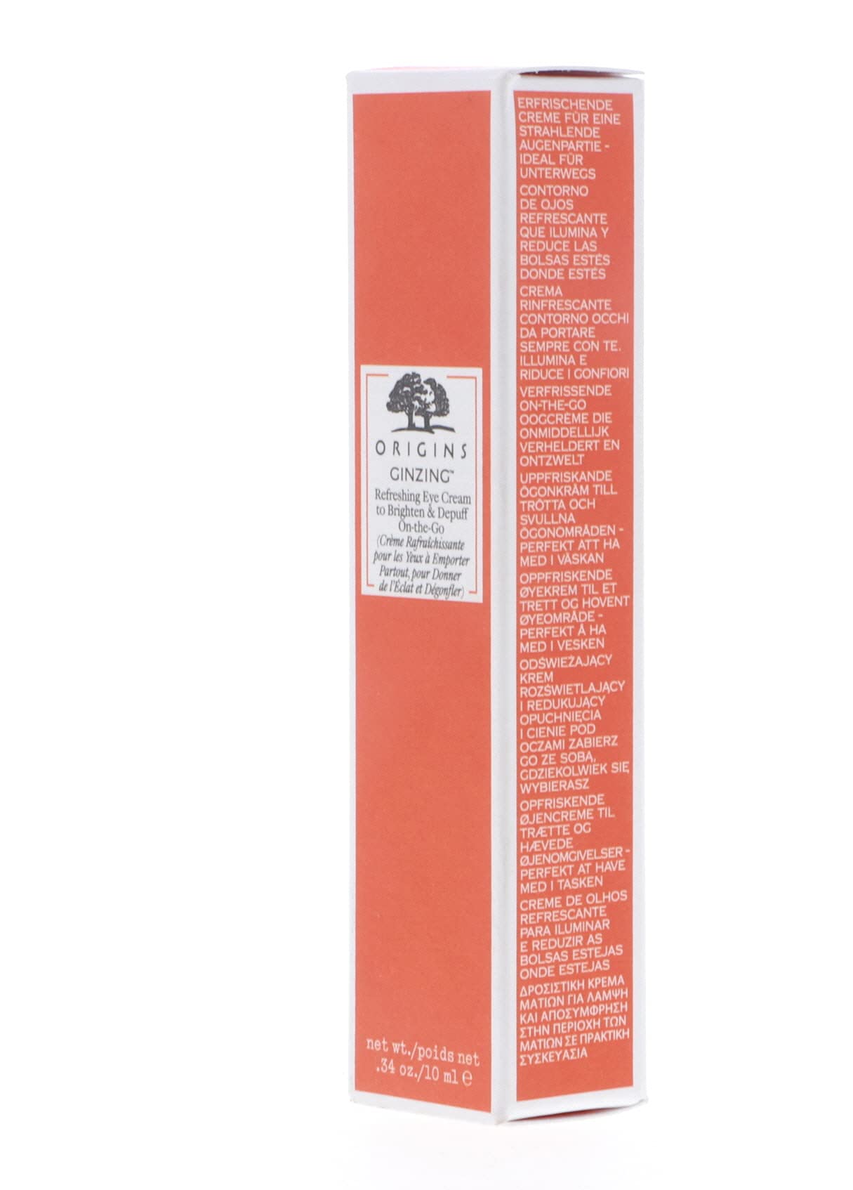 Origins Ginzing Refreshing Eye Cream To Brighten and Depuff Unisex Cream I0096707 0.34 Fl Oz (Pack of 1)