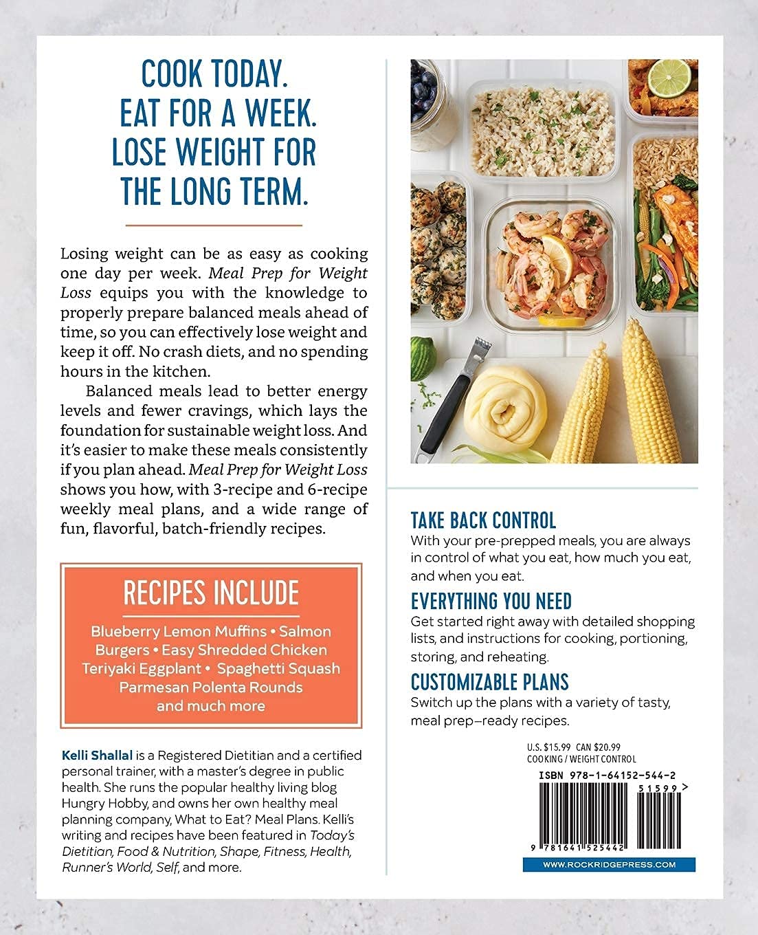 Meal Prep for Weight Loss: Weekly Plans and Recipes to Lose Weight the Healthy Way