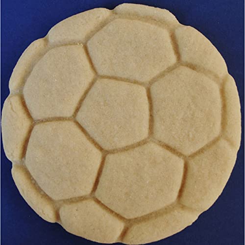 3D Soccer Ball Cookie Cutter 3.75 in β Injection Molded Plastic β Made in the USA β Foose Cookie Cutters β Cookie Mold