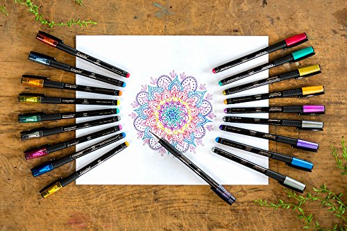 Crayola Signature Detailing Gel Pens Set, Gift - 20 Count For Ages 60 months to 1188 months