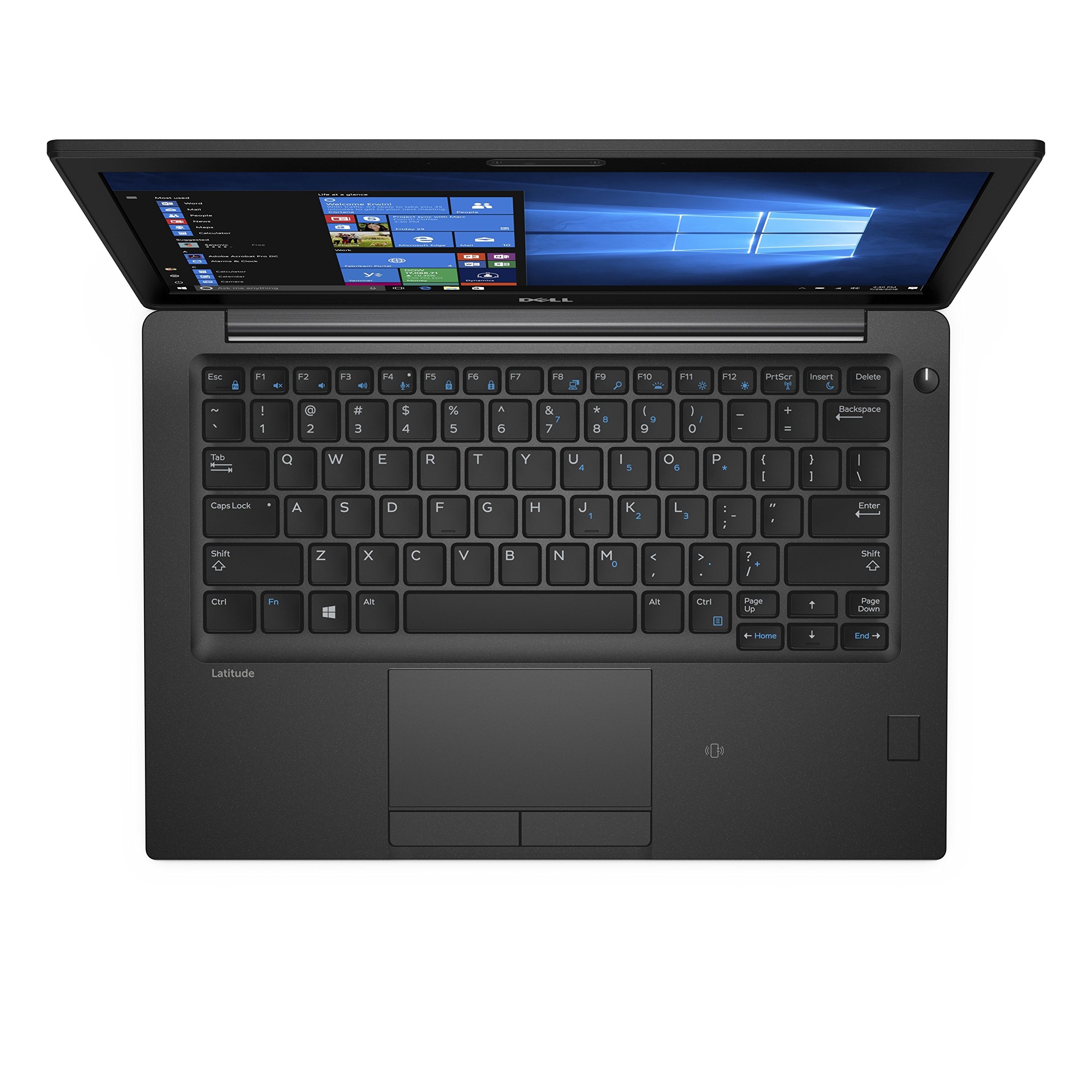 Dell Latitude 12 7000 7280 Business Ultrabook - 12.5in Gorilla Glass TouchScreen FHD (1920x1080), Intel Core i7-6600U, 1TB SSD, 16GB DDR4, Backlit Keys, Windows 10 Professional (Renewed)