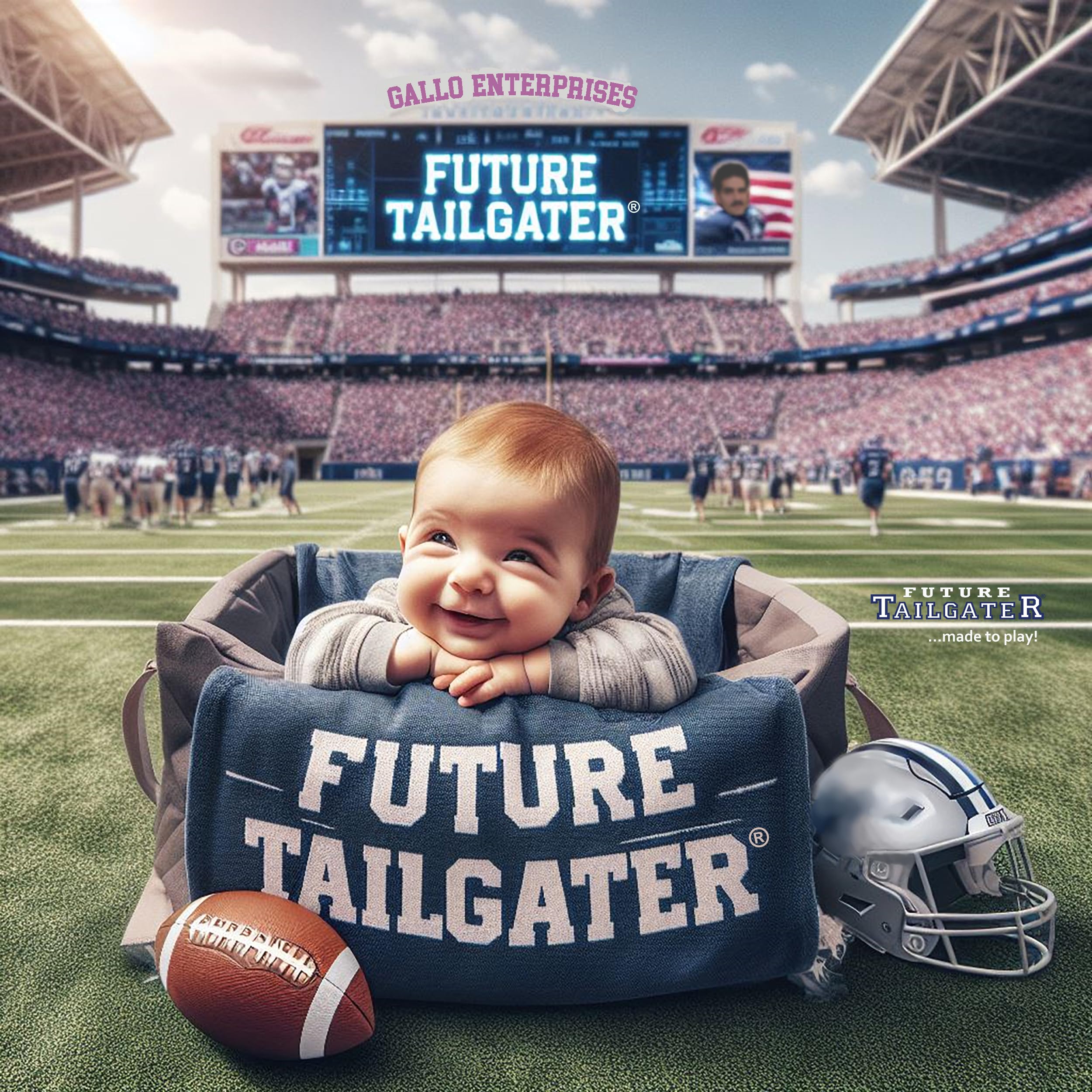 Future Tailgater Mississippi State Bulldogs Minky Blanket Throw 36"" L x 28"" W