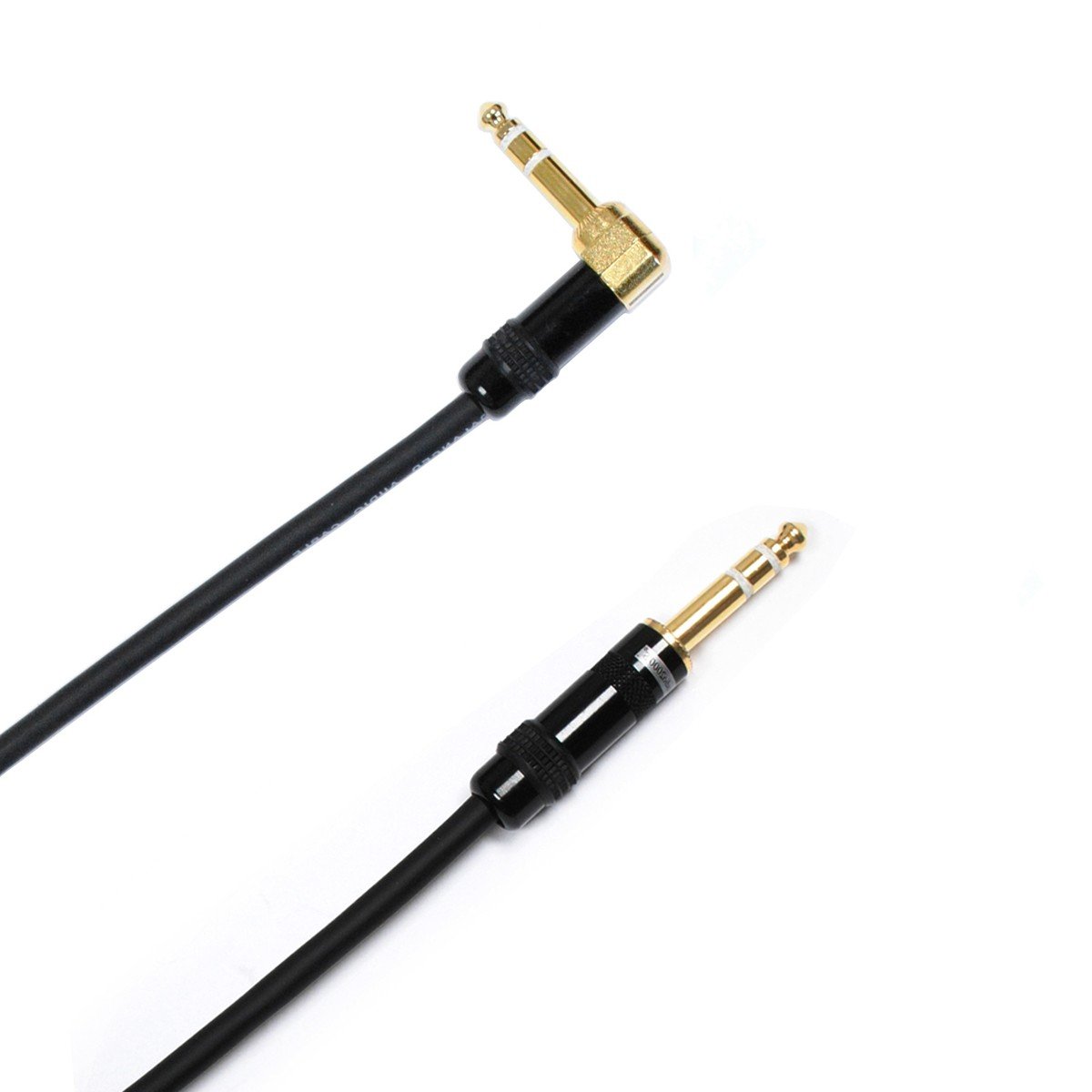 Audio2000's C26003 3 Ft 1/4" TRS Right Angle to 1/4" TRS Cable