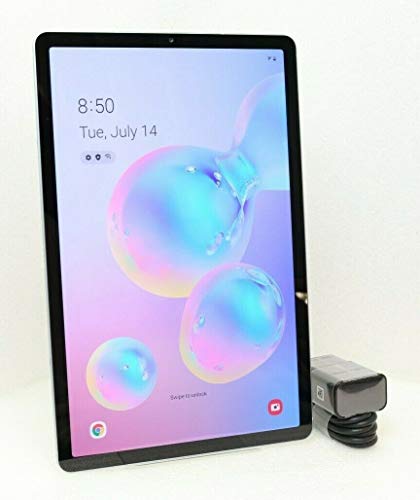 Samsung Galaxy Tab S6 10.5 inches, 256GB WiFi Tablet Cloud Blue - SM-T860NZBLXAR (Renewed)