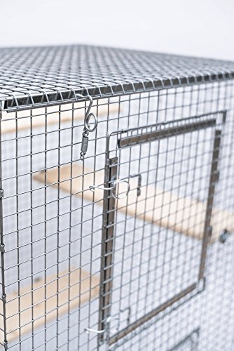 Chinchilla Mansion Chinchilla Cage, Handmade in USA, No Plastic, Built for Chinchillas by Chinchilla Owners, 48" Tall, 30" Wide, 24" Deep, Built to Last.