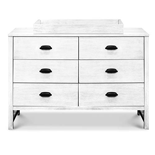 DaVinci Fairway 6-Drawer Double Dresser in Cottage White