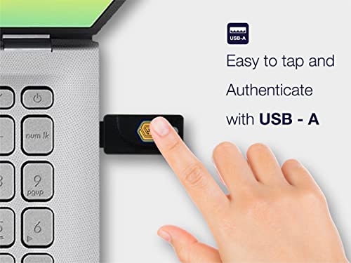 GoTrust Idem Key – A, IP68 Waterproof, Multi-Protocol Two-Factor Authentication Security Key, USB-A/NFC, FIDO2 L2 Certified - Safeguard Your Online Accounts
