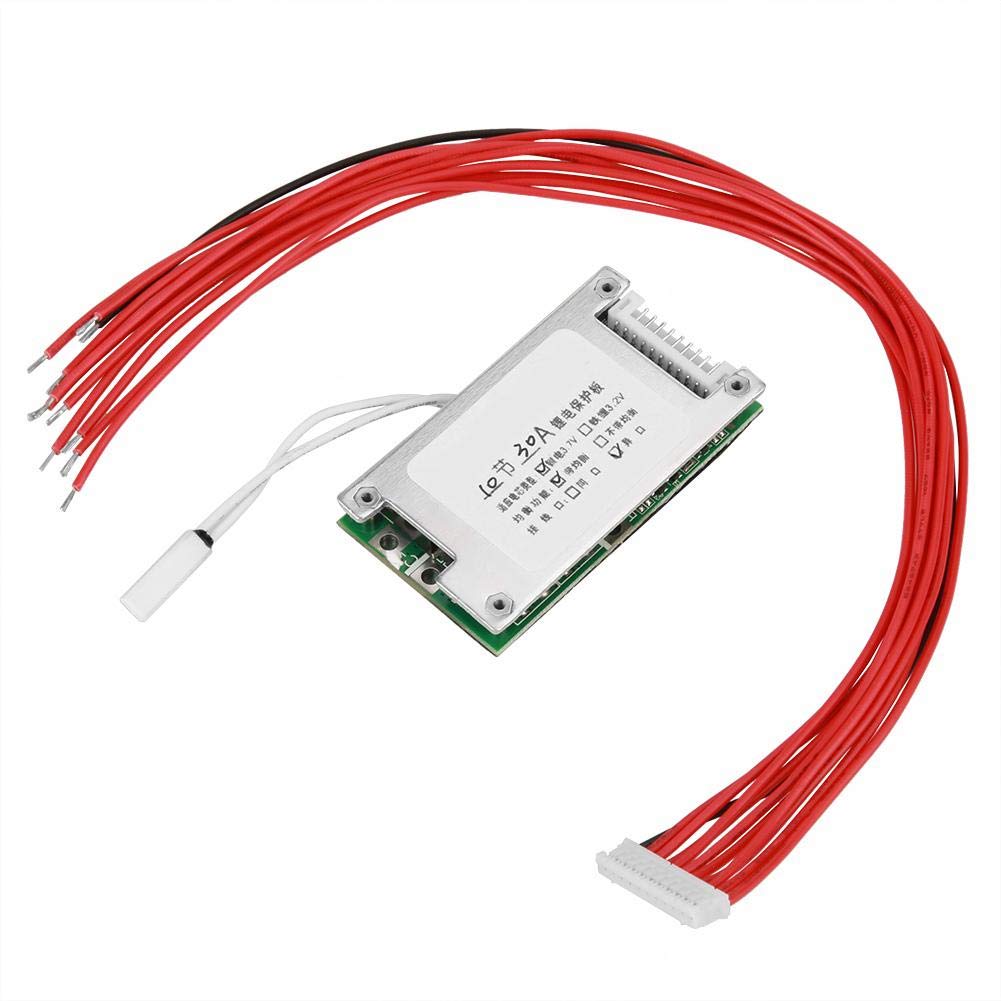 Fafeicy 10S 36V 30A Li-ion Cell Battery PC B Board with Balance Function Battery Protection Board 36V for 10 Series Cell Li-ion Batteries