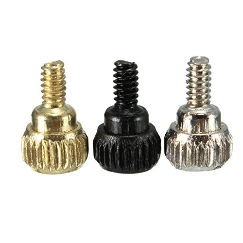 Hitommy PC Computer Case Phillips Thumb Screw - Black