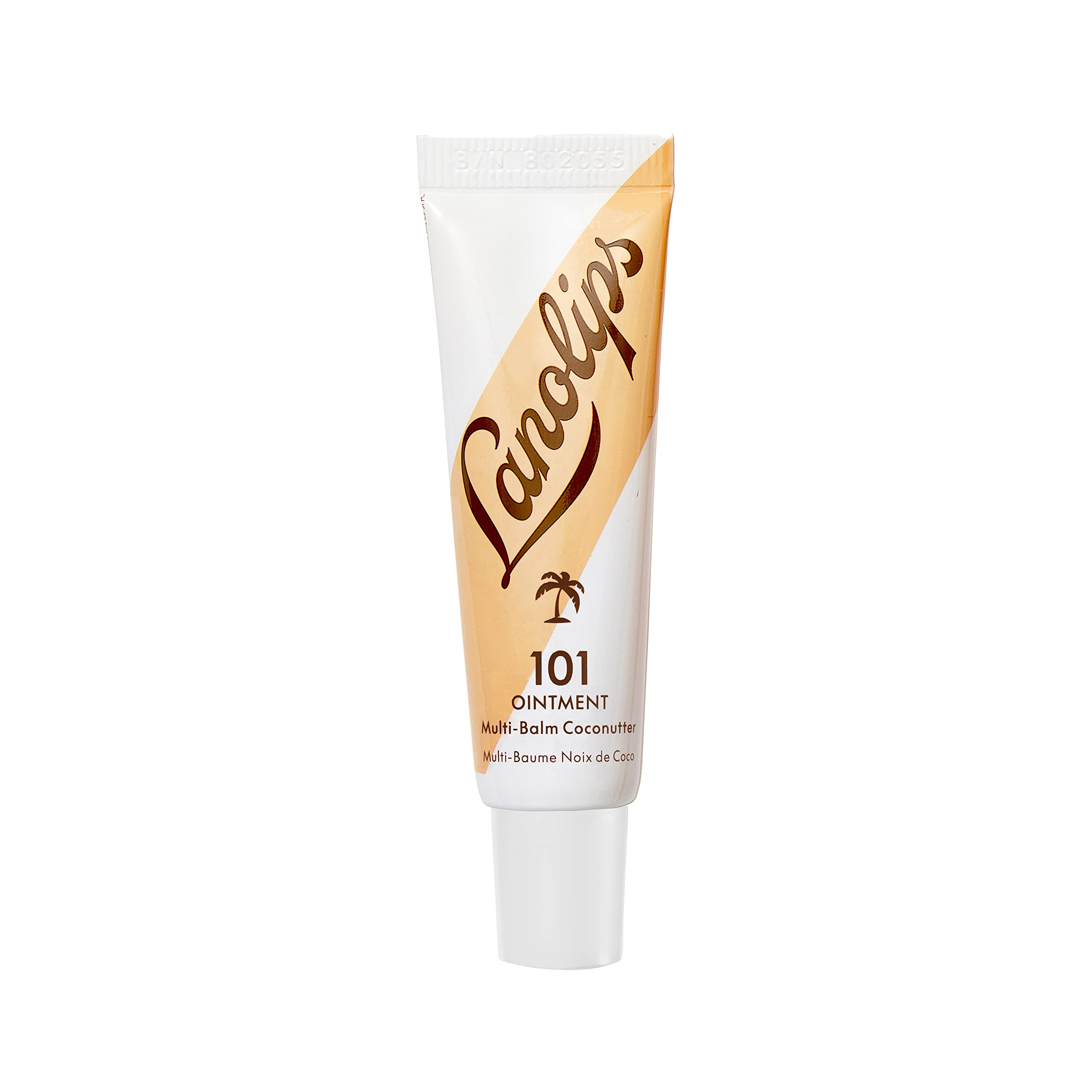 Lanolips 101 Ointment - Lanolin Lip Balm for Smooth, Hydrated & Healthy Lips - Multipurpose Lip Ointment with Lanolin Oil for Dry Lips, Cuticles & More - Coconutter (0.52 oz)