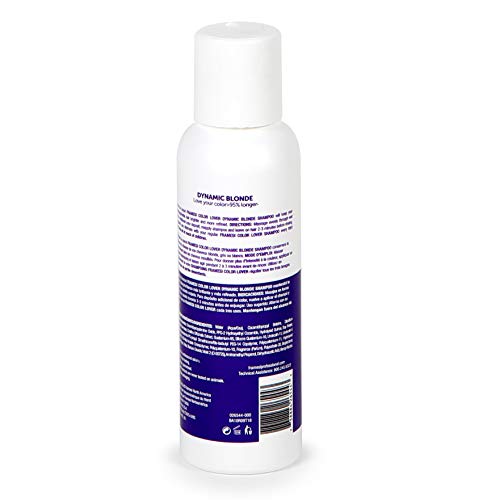 Framesi Color Lover Dynamic Blonde Purple Shampoo, 3.4 fl oz, Violet Shampoo for Color Treated Hair