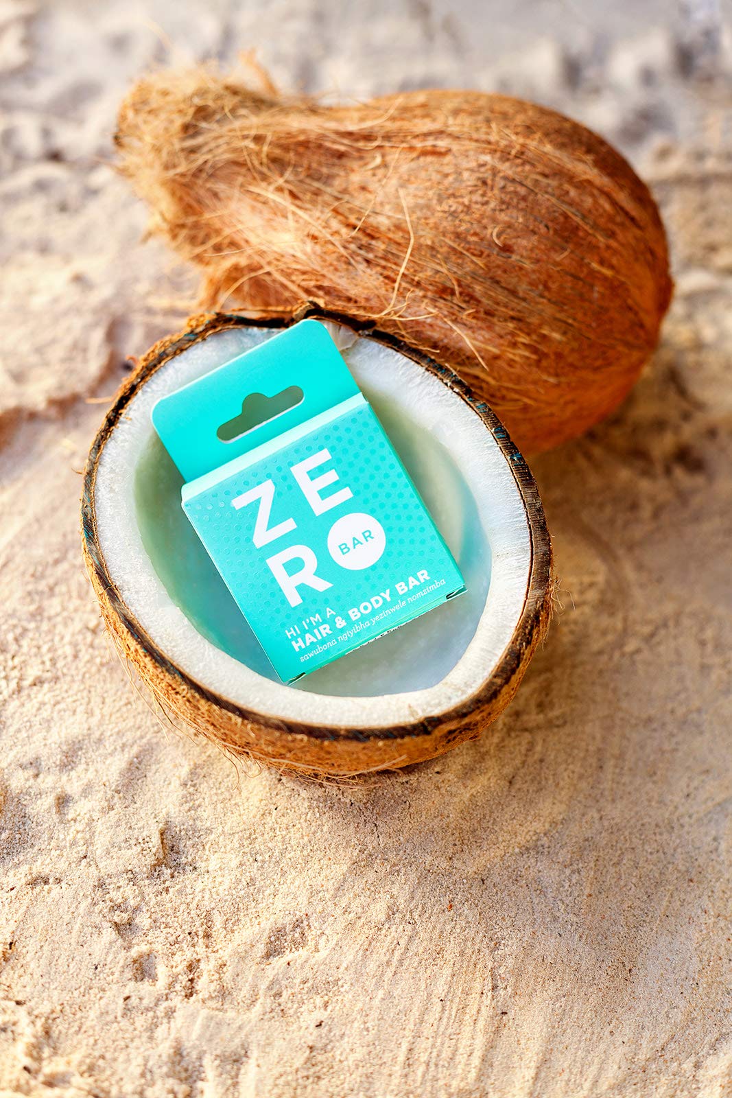 Zero Bar Eco-Friendly Shampoo Bar Moisturize - Cruelty Free & Zero Waste - Argan Oil, 1.8 Oz (50g)