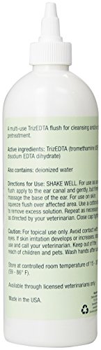 Dechra TrizEDTA Aqueous Flush Pet Ear Care Supplies, 16-Ounce