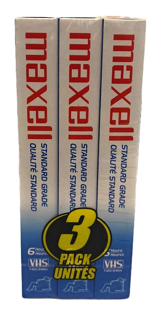 Maxell Standard Grade VHS Videocassette (214048)