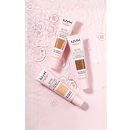 NYX PROFESSIONAL MAKEUP Bare With Me Tinted Skin Veil, Lightweight BB Cream - Pale Light