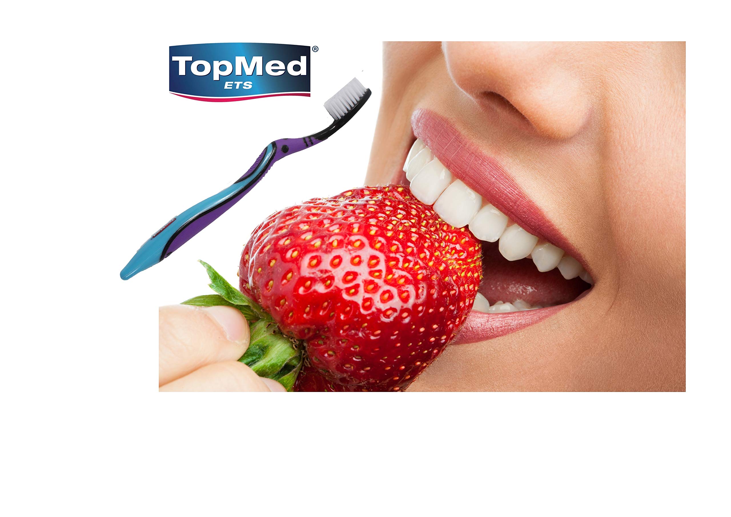 Top Med ETS Smokers Toothbrush Extra Hard (Color May Vary)
