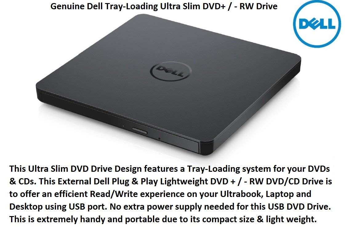 USB External DVD Drive COMPATIBLE for Microsoft Windows 10 / Vista /7/8.1, Mac OS, Dell ,Acer , ASUS, Apple , Samsung, Lenovo Laptop Notebook UltraBook PC Desktop,CD/DVD-RW Drive, CD-RW Rewriter