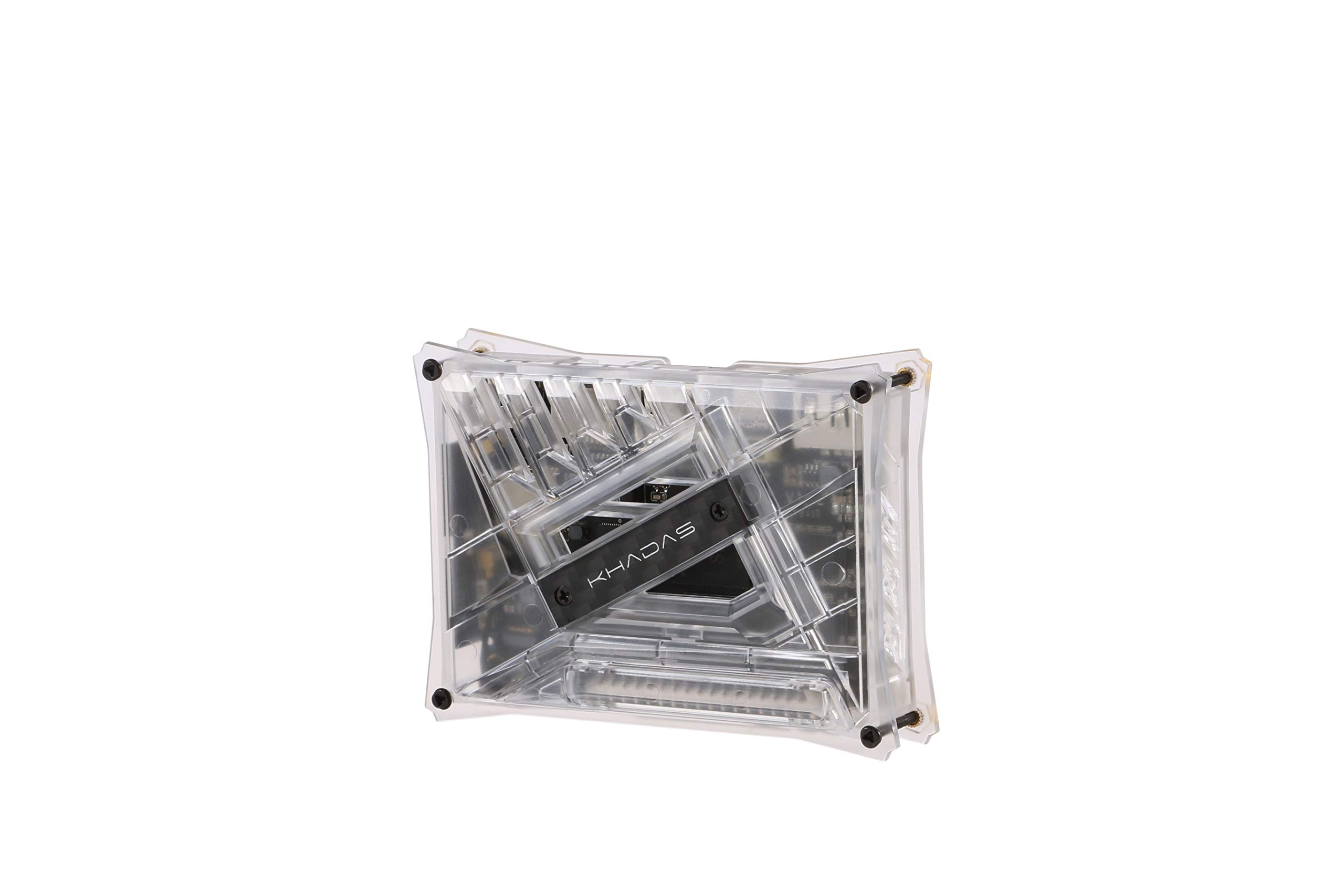 DIY Case for VIMs SBC Series (Transparent with Metal Plate)