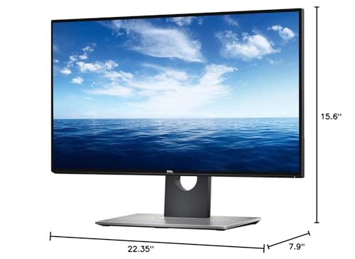 Dell Ultra Sharp LED-Lit Monitor 25" Black (U2518D)| 2560 X 1440 at 60 Hz| IPS| Vesa Mount Compatibility