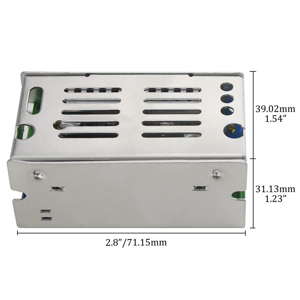 XINGYHENG 15A Dc-Dc Adjustable Module 200W 8-55V Input 1-35V Output High Power DC Pressure Regulating Board Constant Current Regulator Converter with Aluminum Shell