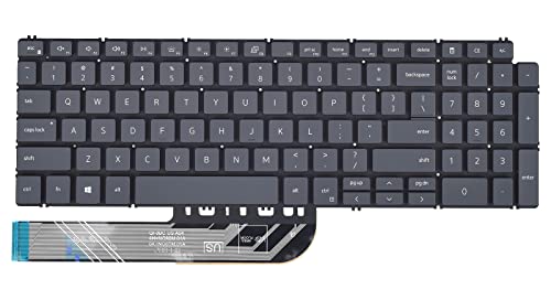 Replacement Keyboard for Dell inspiron 15 3501 3502 3505 5502 5505 5508 5584 5590 5593 5594 5598, inspiron 15 7501 7506 7590 7591 7706 7790 Laptop with Backlit Black US Layout