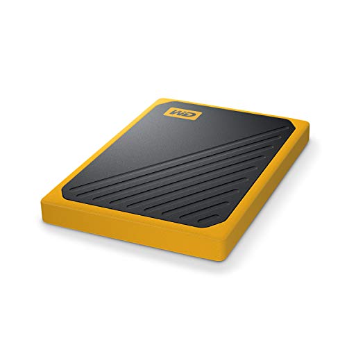 WD 2TB My Passport Go SSD Amber Portable External Storage, USB 3.0 - WDBMCG0020BYT-WESN