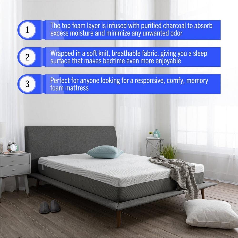 Sleepy's by Mattress Firm | Memory Foam Snug RV Mattress | RV King Size | 8" Medium Comfort | Pressure Relief | Eco Friendly