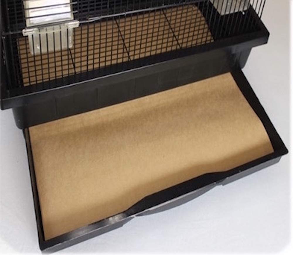 BirdCageLiners - Medium Size Cages - Pick-Your-Size - 100 Pre-Cut Sheets - 22 x 24 (200 Ft. 40 Pound Paper)