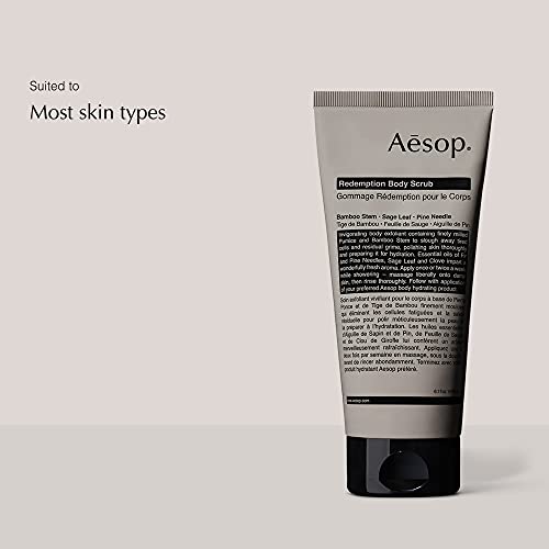 Aesop Redemption Body Scrub | 180 mL | Paraben, Cruelty-free & Vegan