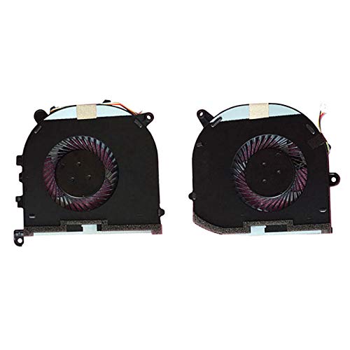 FCQLR New Compatible for Dell XPS 15 9560 Precision 5520 CPU & GPU Cooling Fans DC28000I0F0 0VJ2HC 0TK9J1