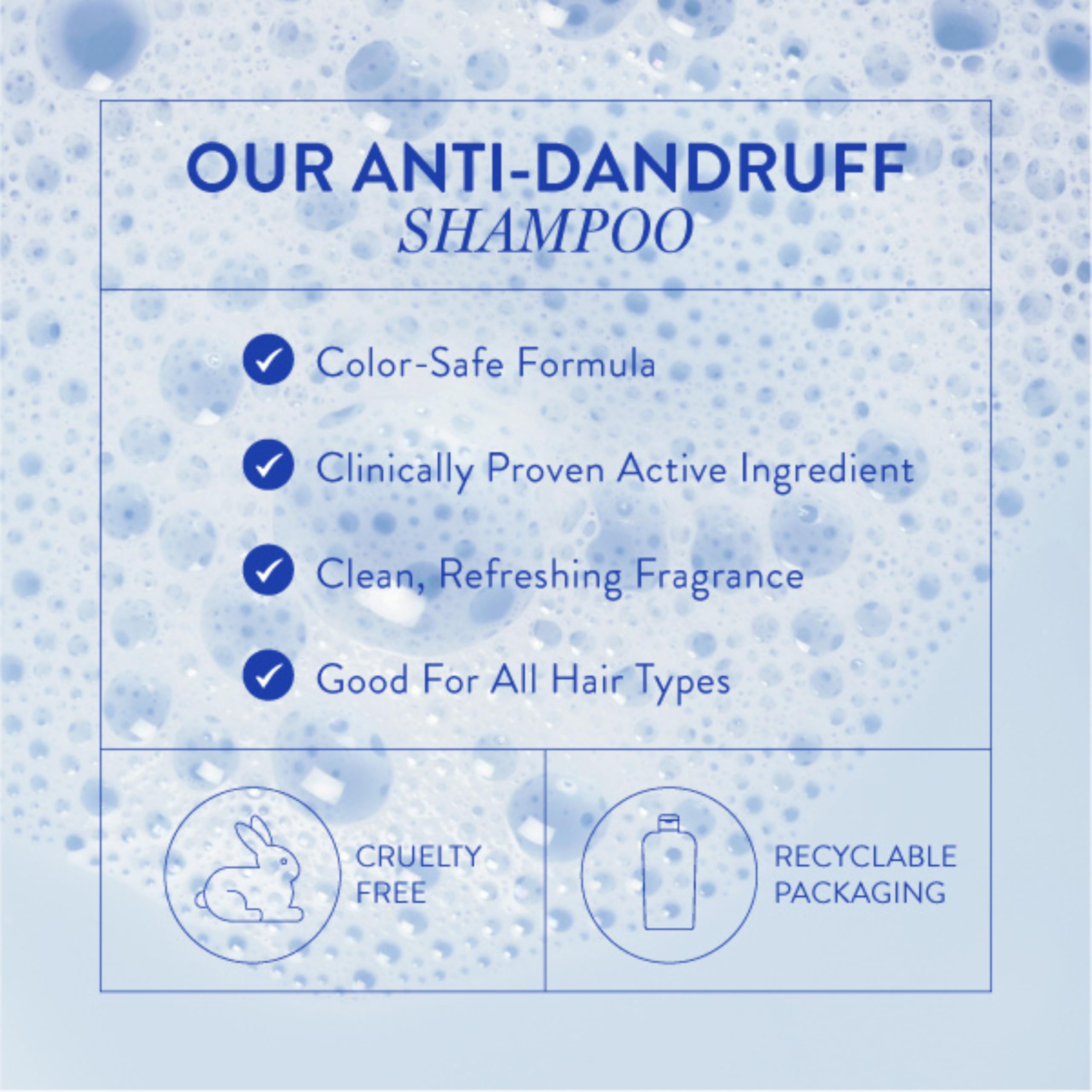 ZINCON Medicated Dandruff Shampoo, for Dry, Itchy Scalp Care & Anti-Dandruff with Immediate Soothing Relief - 8 Fl Oz