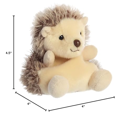 Aurora® Adorable Palm Pals™ Hedgie Hedgehog™ Stuffed Animal - Pocket-Sized Play - Collectable Fun - Brown 5 Inches