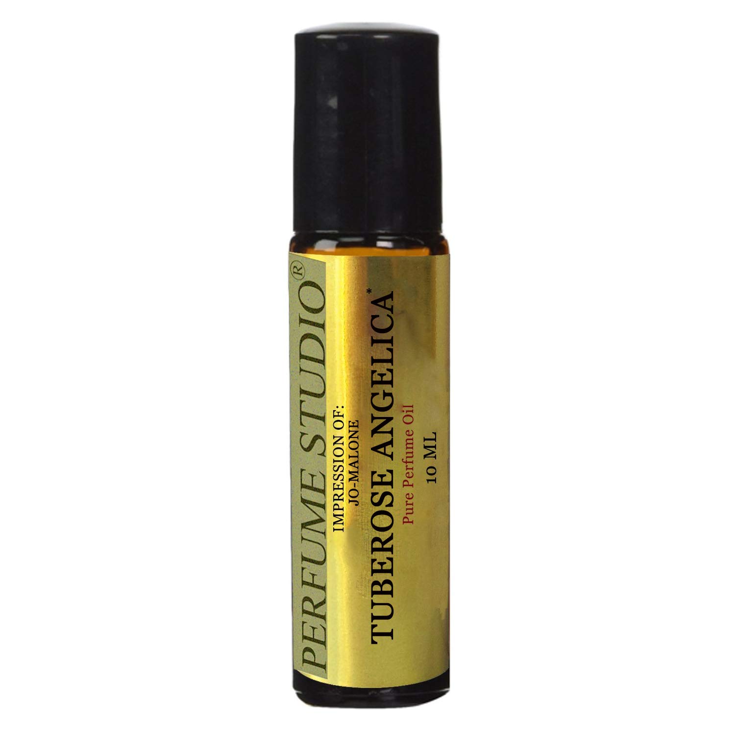 Perfume Studio Premium Quality IMPRESSION Fragrance Oil Compatible to Tuberose Angelica Perfume; Pure Parfum, No Alcohol added; 10ML Roll On Bottle