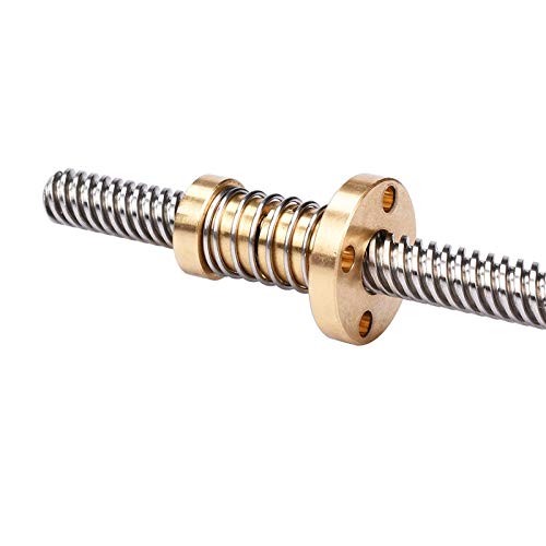 T8 Anti Backlash Spring Loaded Nut Elimination Gap Nut for 8mm Threaded Rod Lead Screws DIY CNC 3D Printer Parts liuqiangmeiguo (Size : Lead 4mm)
