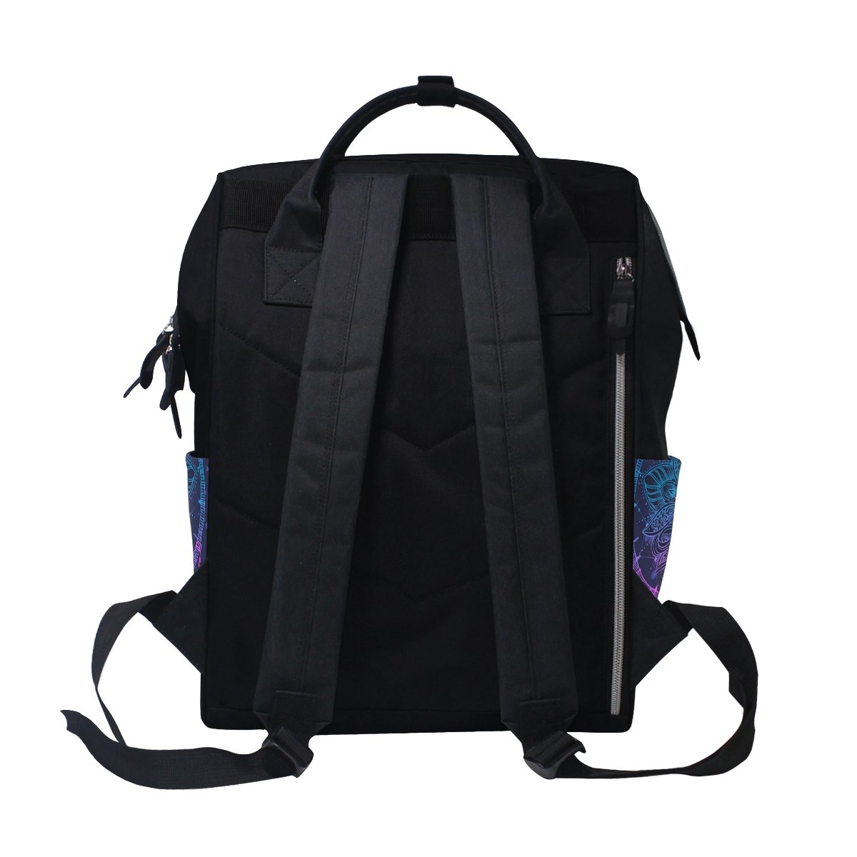 My Little Nest Large Capacity Diaper Bag Chic Bohemian Dream Catcher with Feathers Durable Multi Function Travel Backpack for Mom