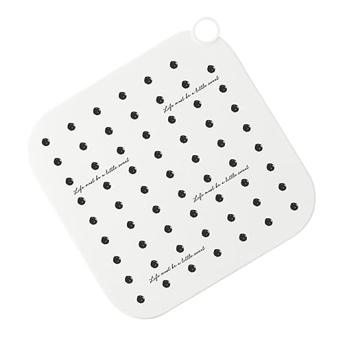 Bathtub Stopper for Bathroom Strainer Covering Pad Floor Drain Cover Sink Plug Cover Sink Segue Black Kitchen Accessories Bathtub Stopper for Bathroom Strainer Covering Pad (Color : White, Size : 20