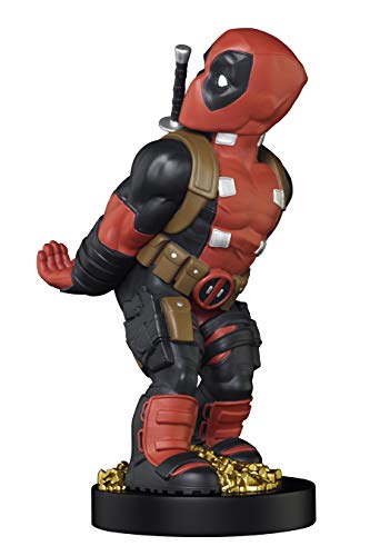 Exquisite Gaming Cable Guys - Marvel Deadpool Rear View Charging Phone and Controller Holder - Electronic Games , Red