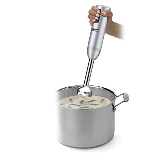 Cuisinart CSB-75BC Smart Stick 200 Watt 2 Speed Hand Blender, Brushed Chrome