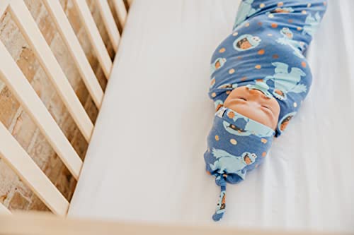 Copper Pearl Large Premium Knit Baby Swaddle Receiving Blanket Cookie Monster
