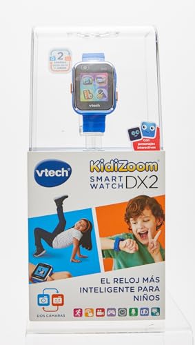 VTech Kidizoom Smart Watch DX2 Kids Smart Watch with Dual Camera Estandar Blue - Spanish Version
