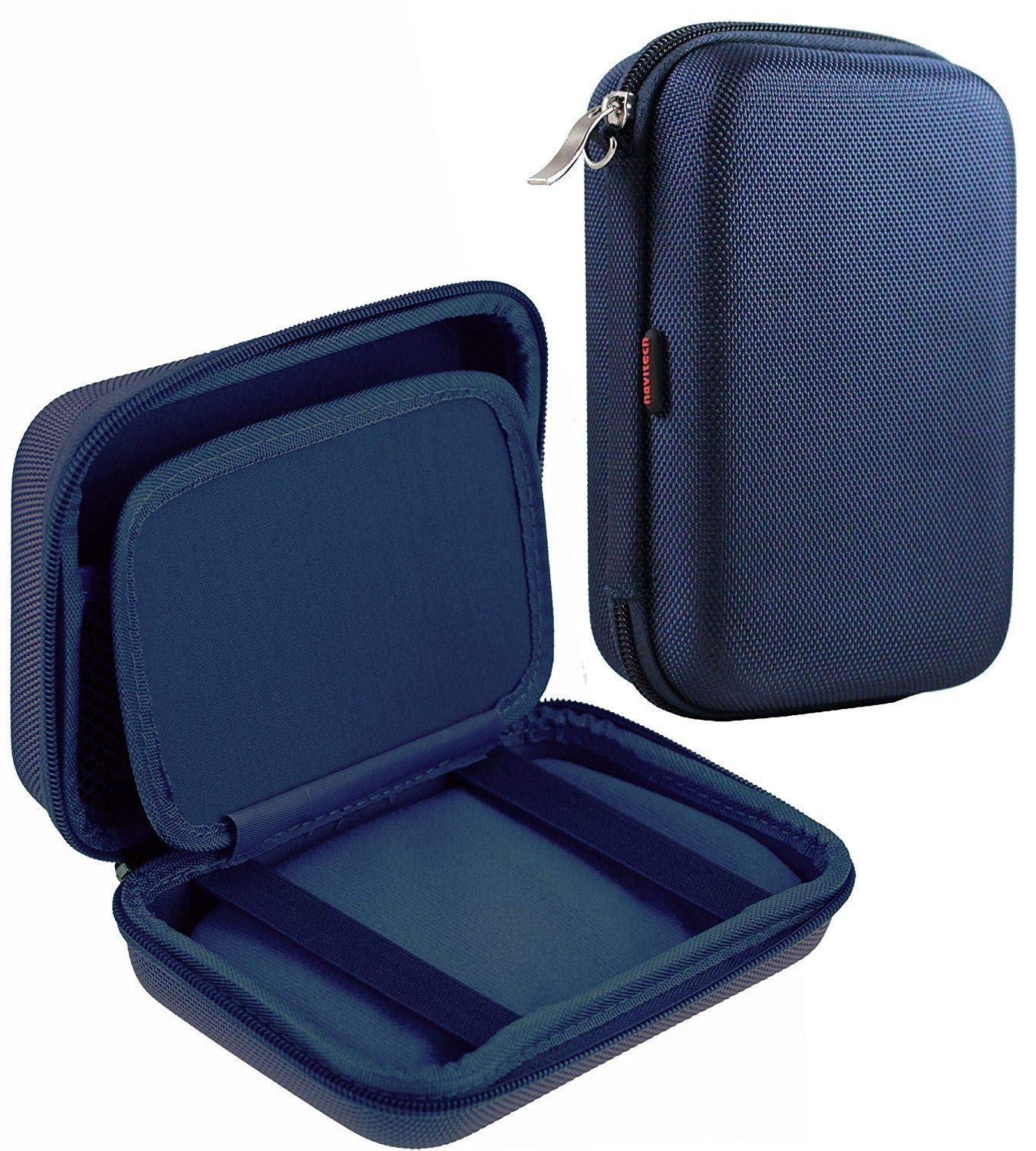Navitech Dark Blue Premium Travel Hard Carry Case Cover Sleeve Compatible with VTech KidiBuzz G2