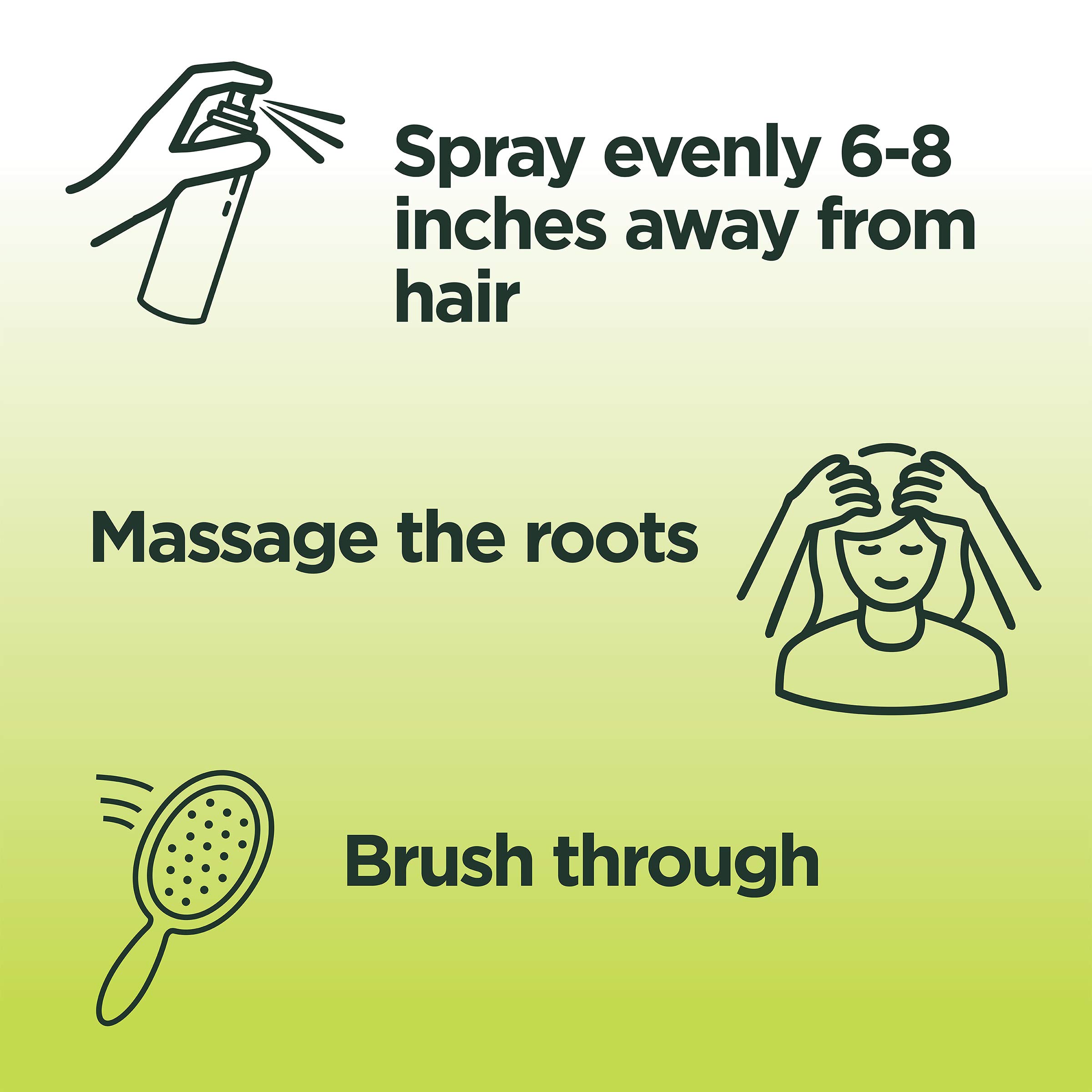 Garnier Invisible Dry Shampoo with no Visible Residue powered by Rice Starch to Instantly Absorb Oil, Refresh and Volumize, Silicone Free, Yuzu Fizz by Fructis, 4.4 oz.