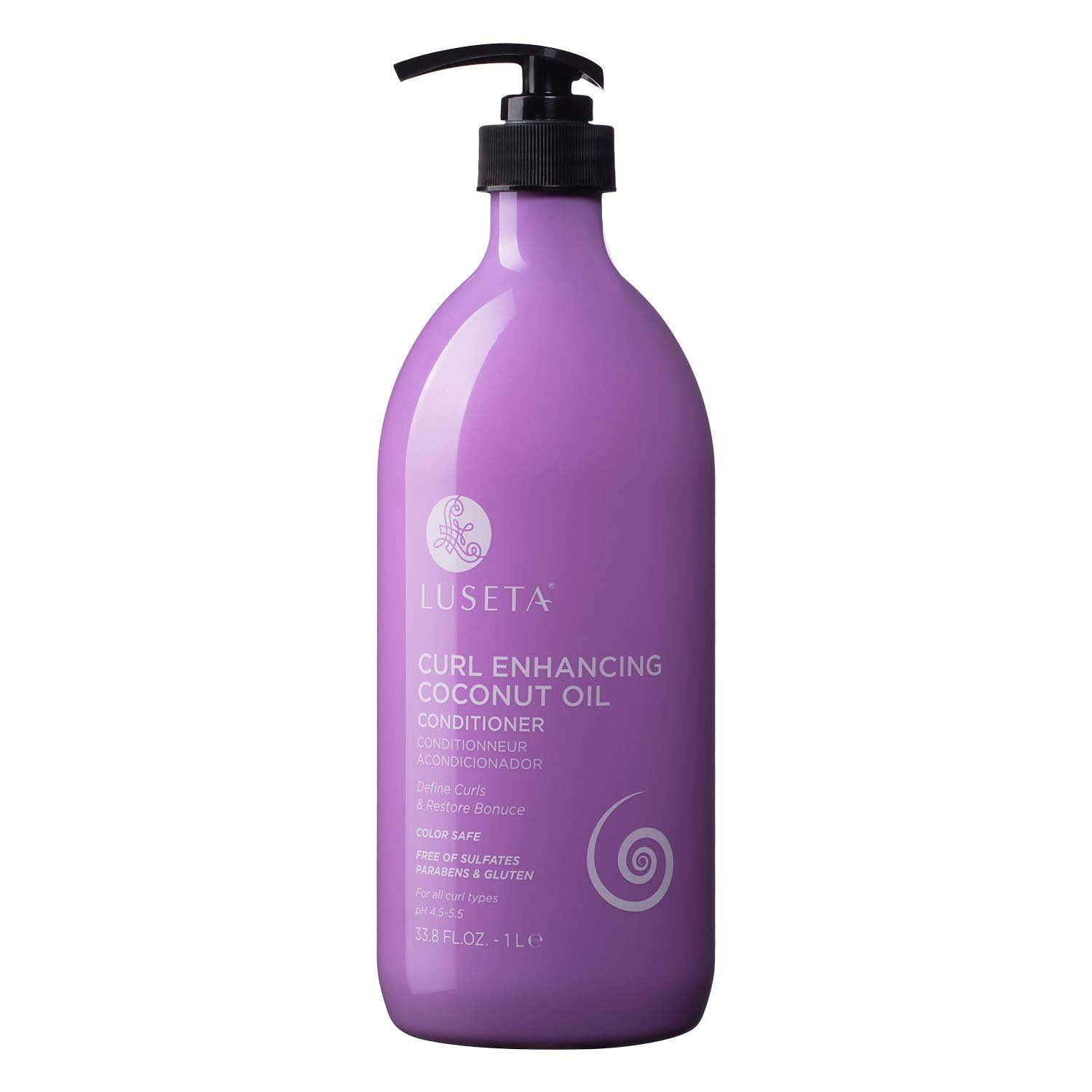 Luseta Curl Enhancing Conditioner Hydrating and Nourishing for Damaged Hair, Anti-Frizz, 33.8 Oz