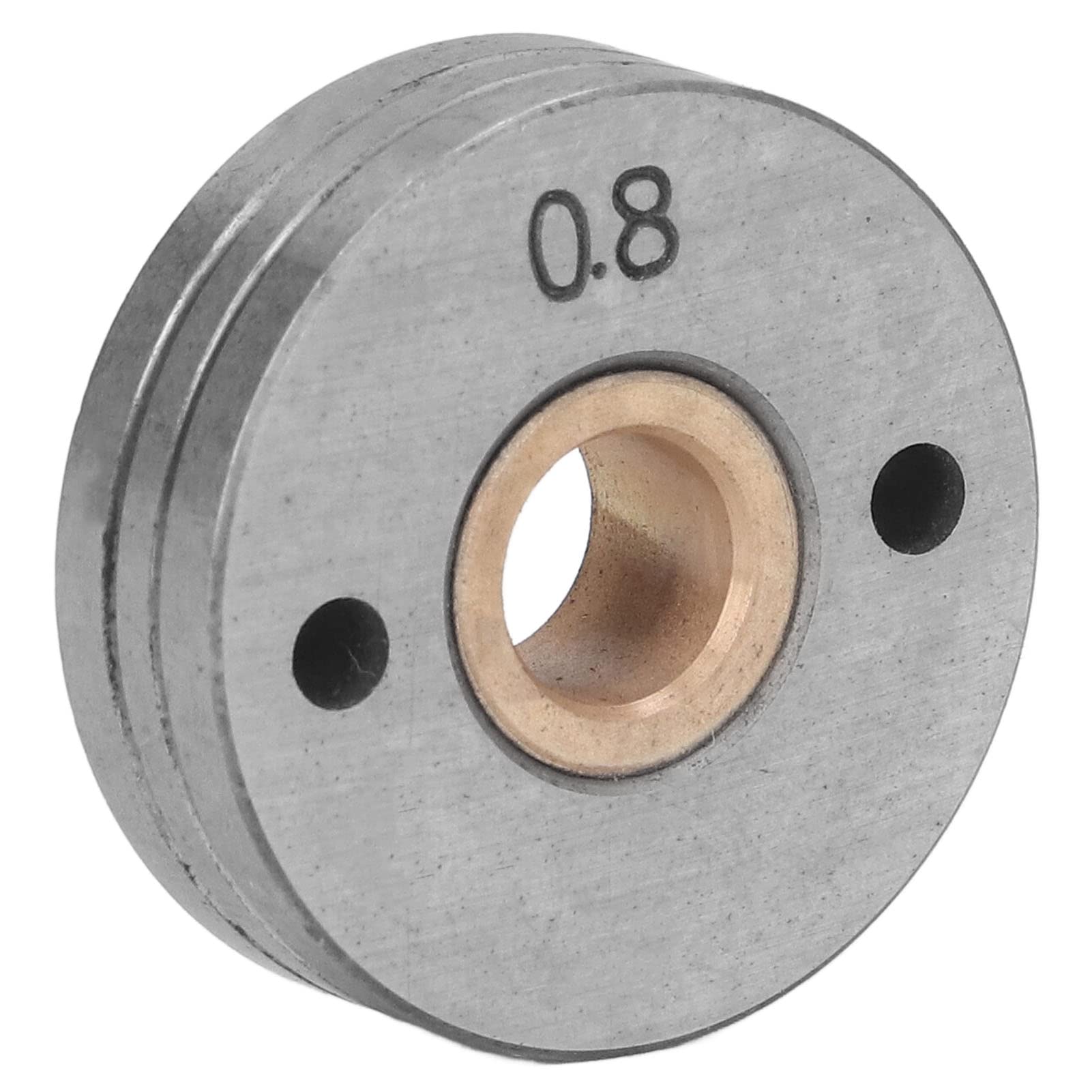 5PCS Wire Feed Drive Roller 0.8โ1.0mm Groove Wire Feeder Wheel Bearing Steel Welders Equipment Parts Double Drive Welding Wire Guide Rollers for Wire Feeder