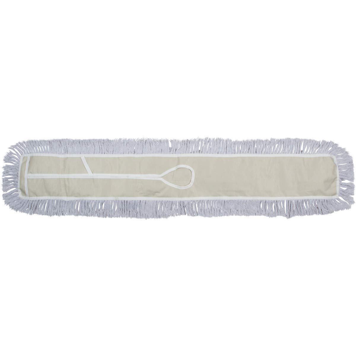 Tidy Tools Commercial Dust Mop Replacement Head β 48 x 5 in. Cotton Reusable Mop Head β Industrial Dust Mop Refill for Floor Cleaning & Janitorial Supplies