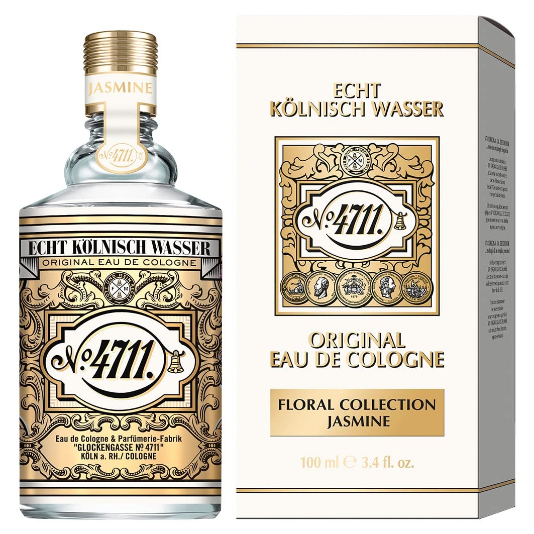 Muelhens 4711 Floral Collection Jasmine for Unisex - 3.4 oz EDC Spray